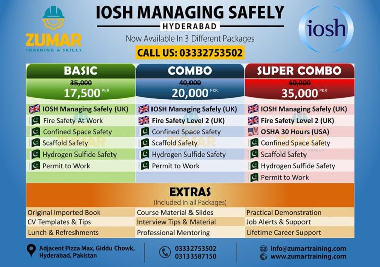 Safety Courses in Hyderabad | IOSH | OSHA | Fire Safety | IELTS | PMP